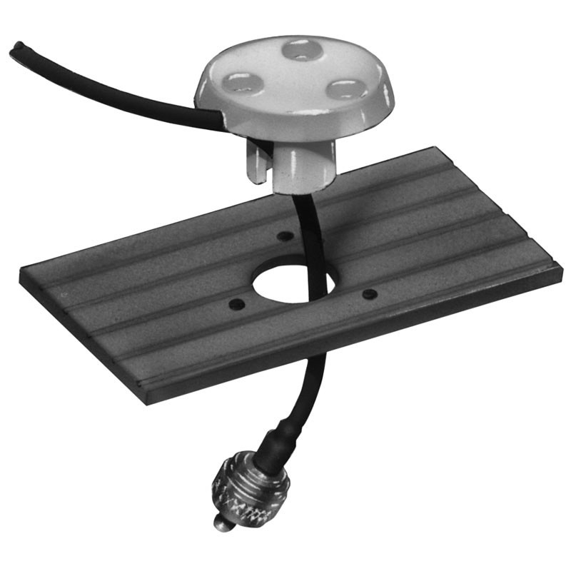 Glomex RA140 Deck Feed Thru RG58 Nylon | Marine Cable Entry